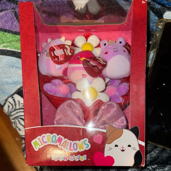 Squishmallows | Toys | Squishmallow Rose Bouquet Squishville Box Set ...